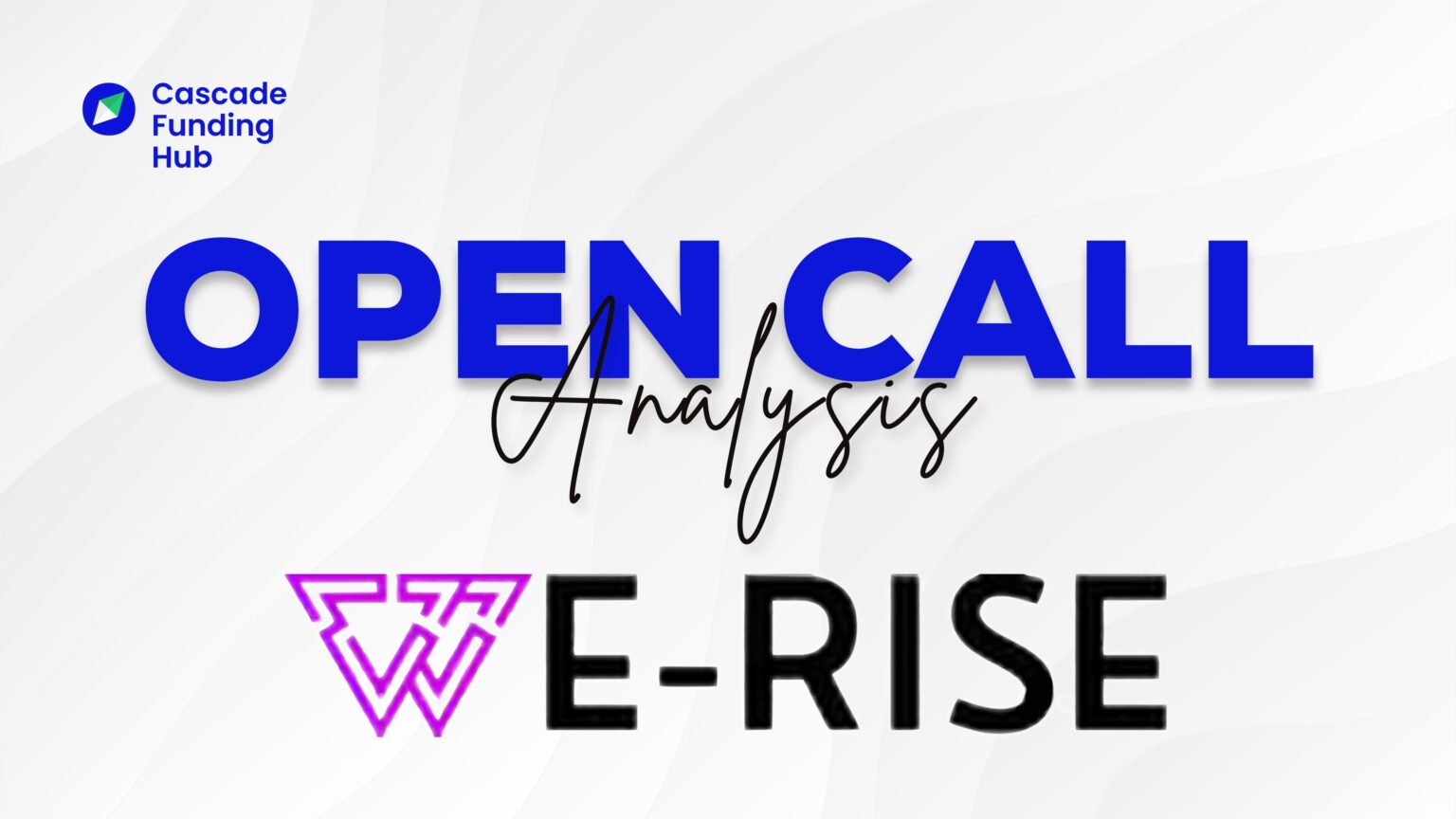 Home - Cascade Funding Hub