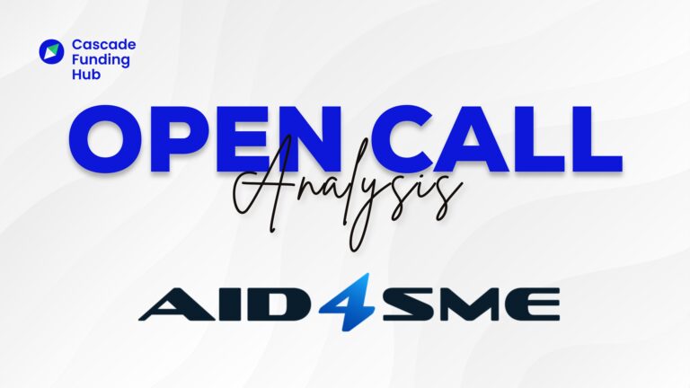 Open Call Analysis: AID4SME Green Transition with AI & Data